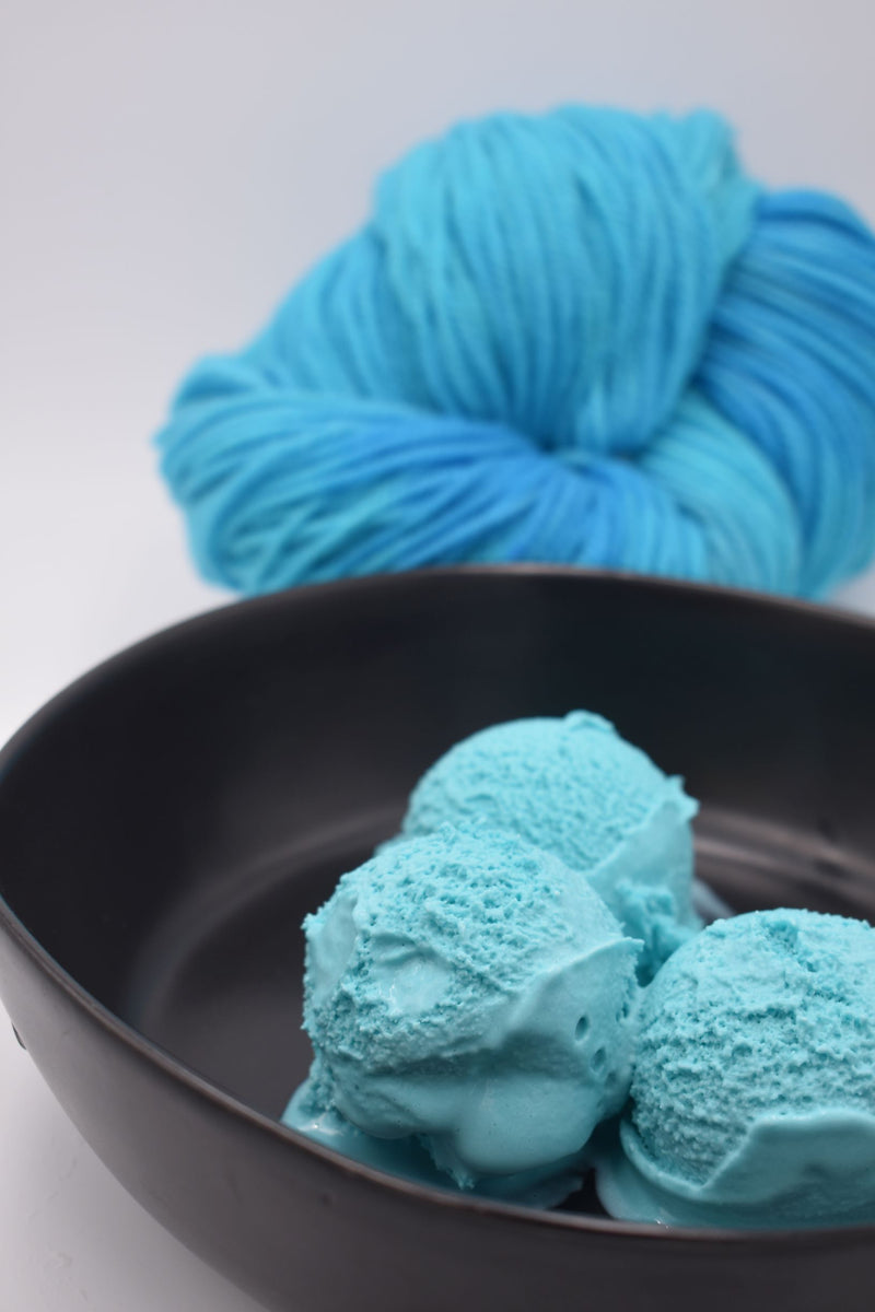 Blue Moon Ice Cream Yarn – Foodie Yarn